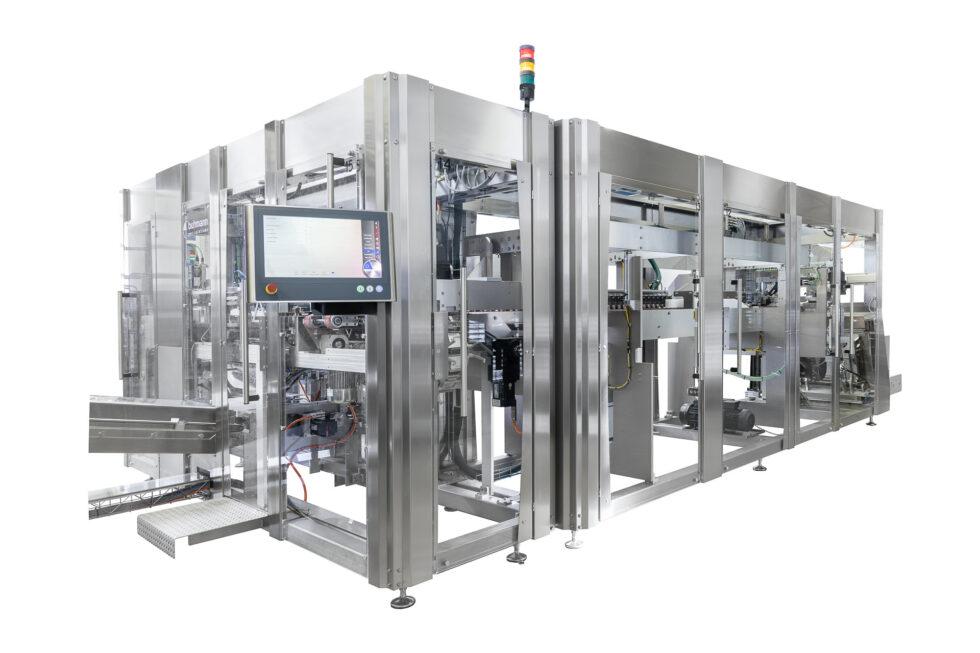 Lidding Machine for cups | trays | buckets | thermoformed packs | trays ...